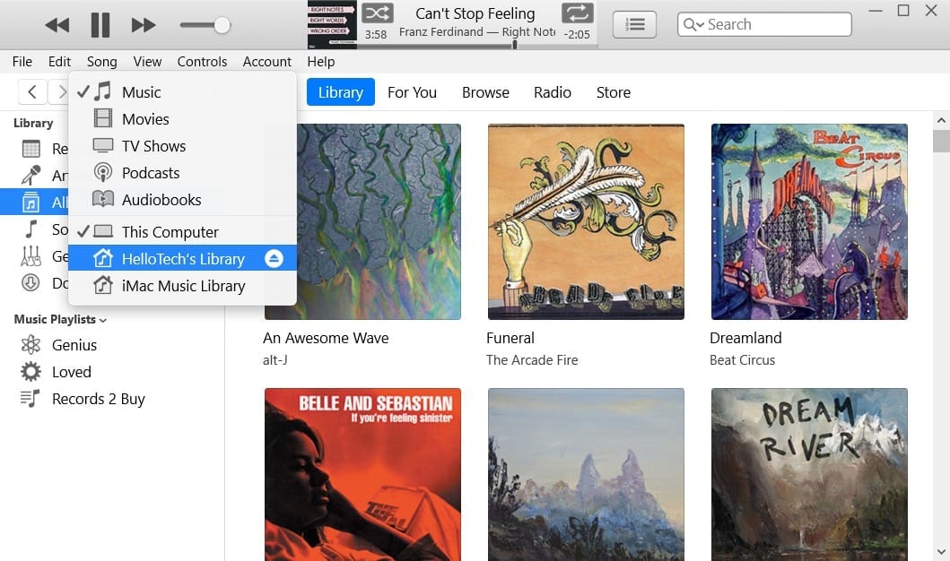 Share Your iTunes Library with Your Friends and Your Other Devices