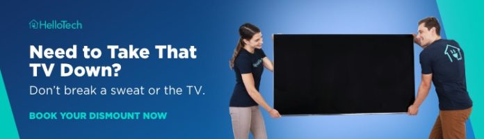 How to Remove a TV From a Wall Mount - The Plug - HelloTech