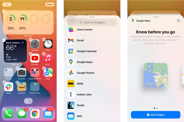 Google Maps and Amazon Alexa Get New iPhone Widgets - The Plug - HelloTech