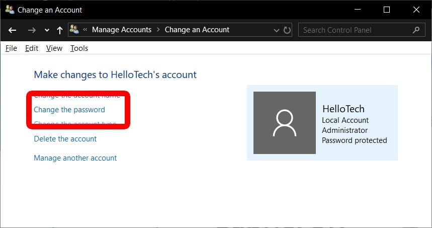 How to Reset Administrator Password in Windows 10 : HelloTech How