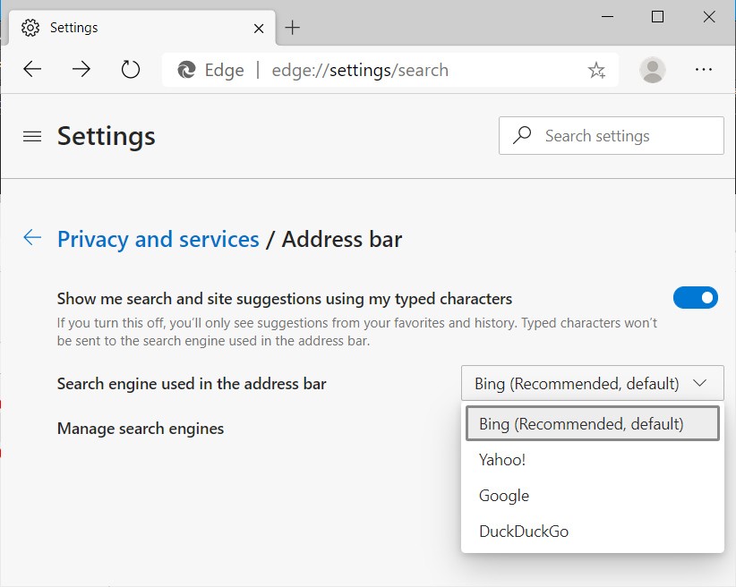 How to Change the Default Search Engine of Your Browser : HelloTech How