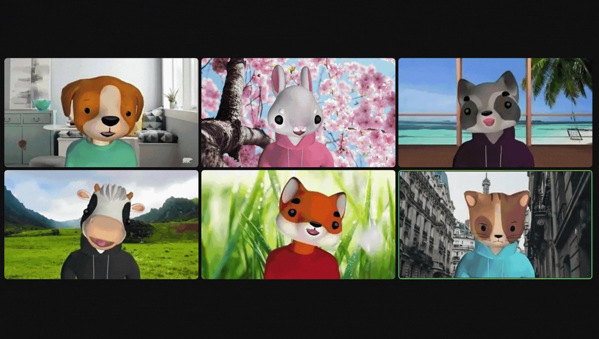 How to Use Avatars in Zoom to Turn Yourself Into an Animal : HelloTech How