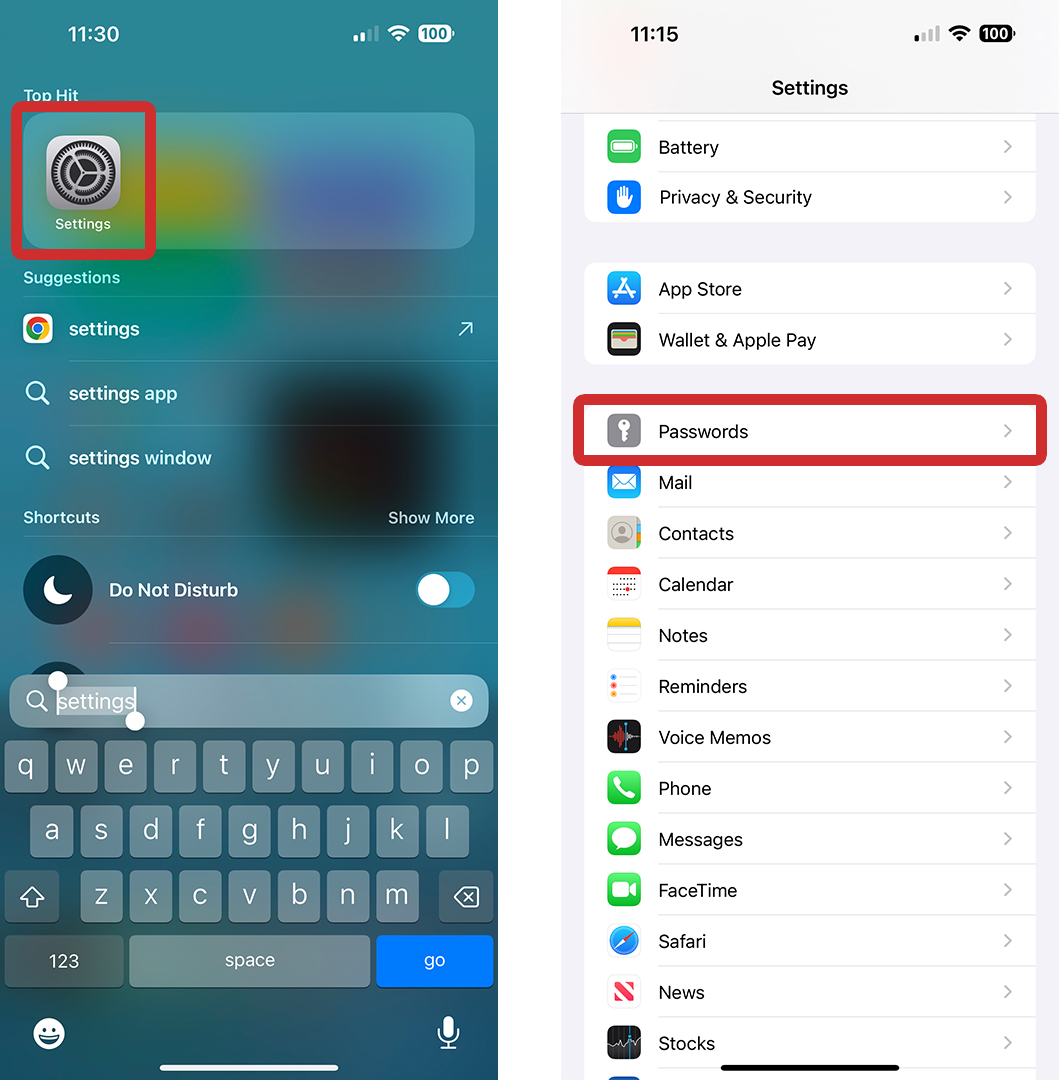 How to Find and Change Passwords on Your iPhone : HelloTech How